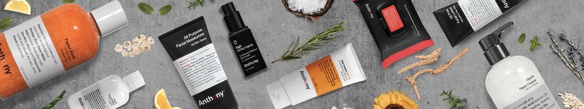Men's Facial Care - Facial Skin Care - Anthony Skincare For Men
