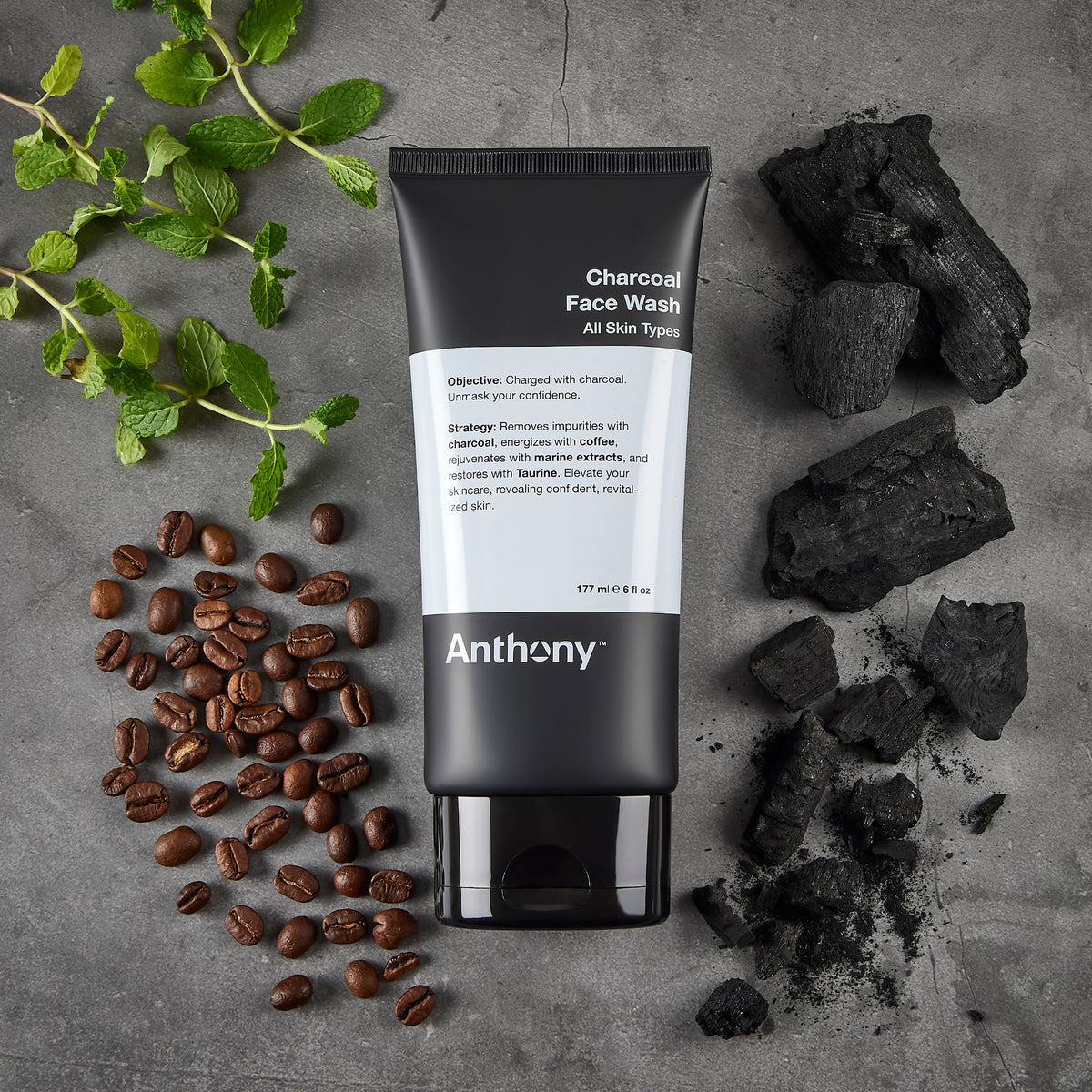 Charcoal Face Wash – Anthony