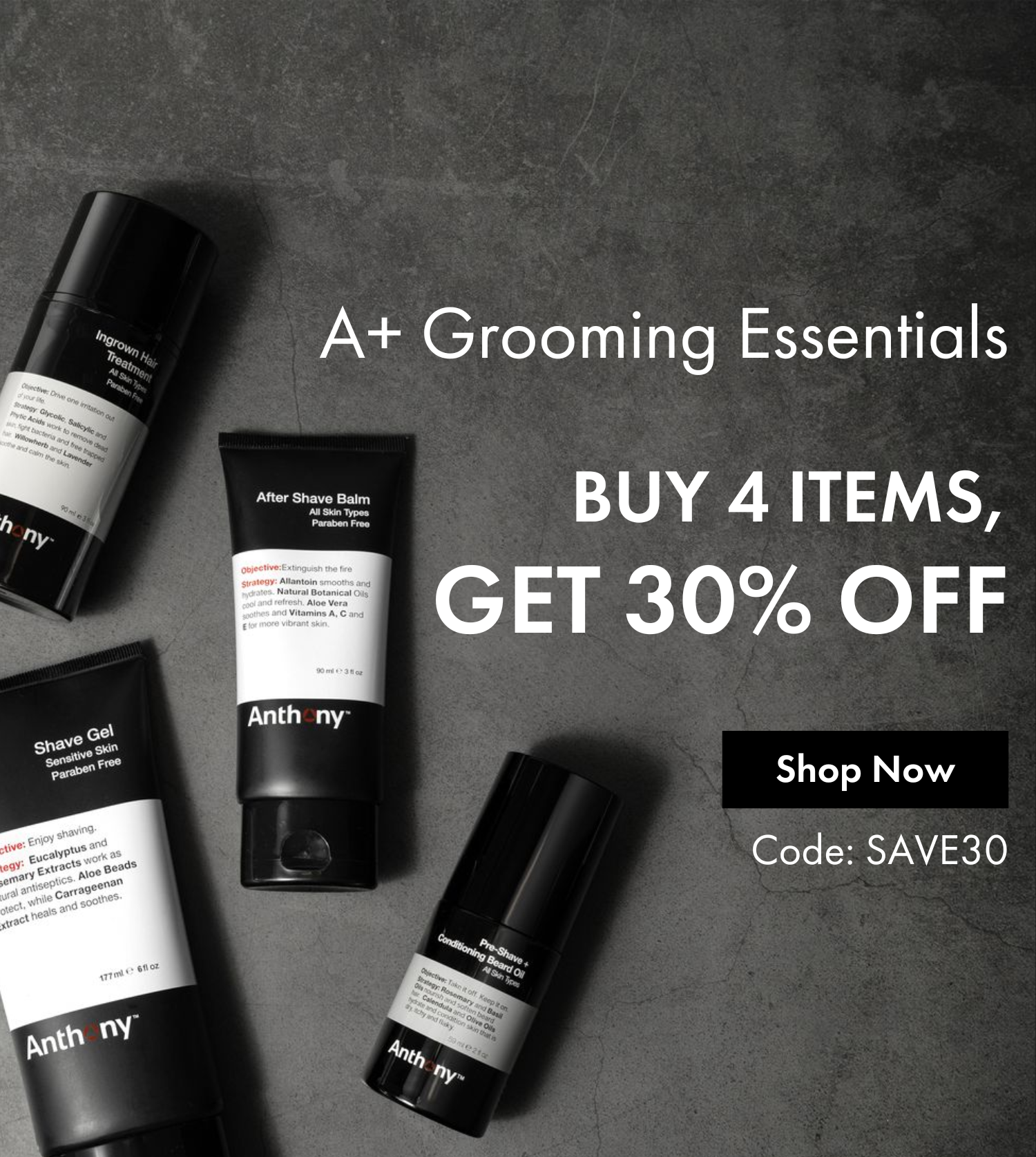 Anthony Skincare For Men