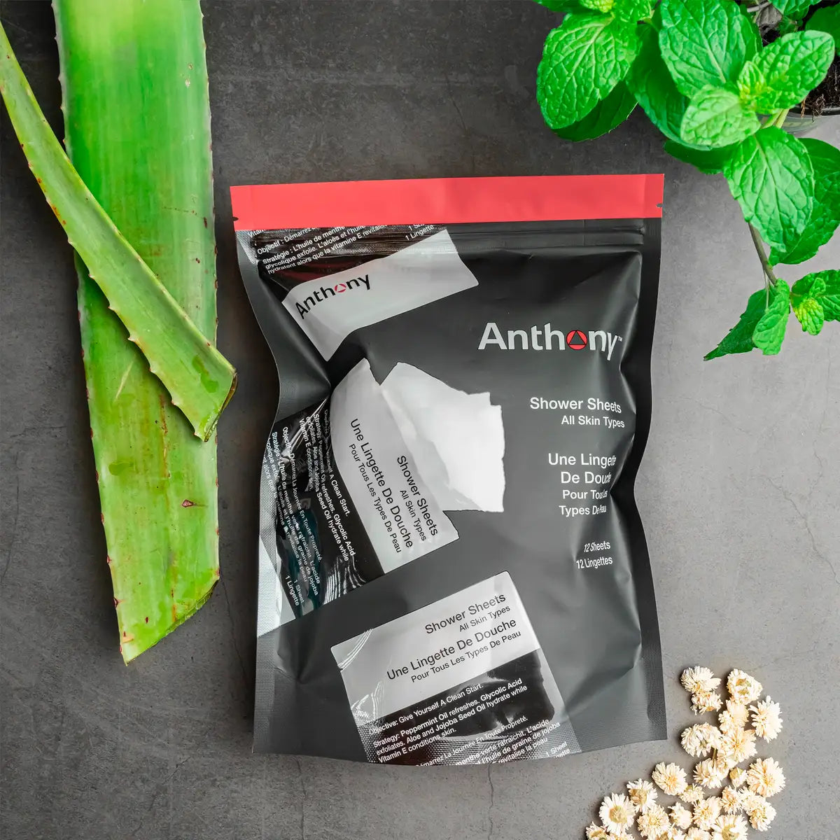 Deodorant and Shower sheet duo - Anthony Skincare For Men